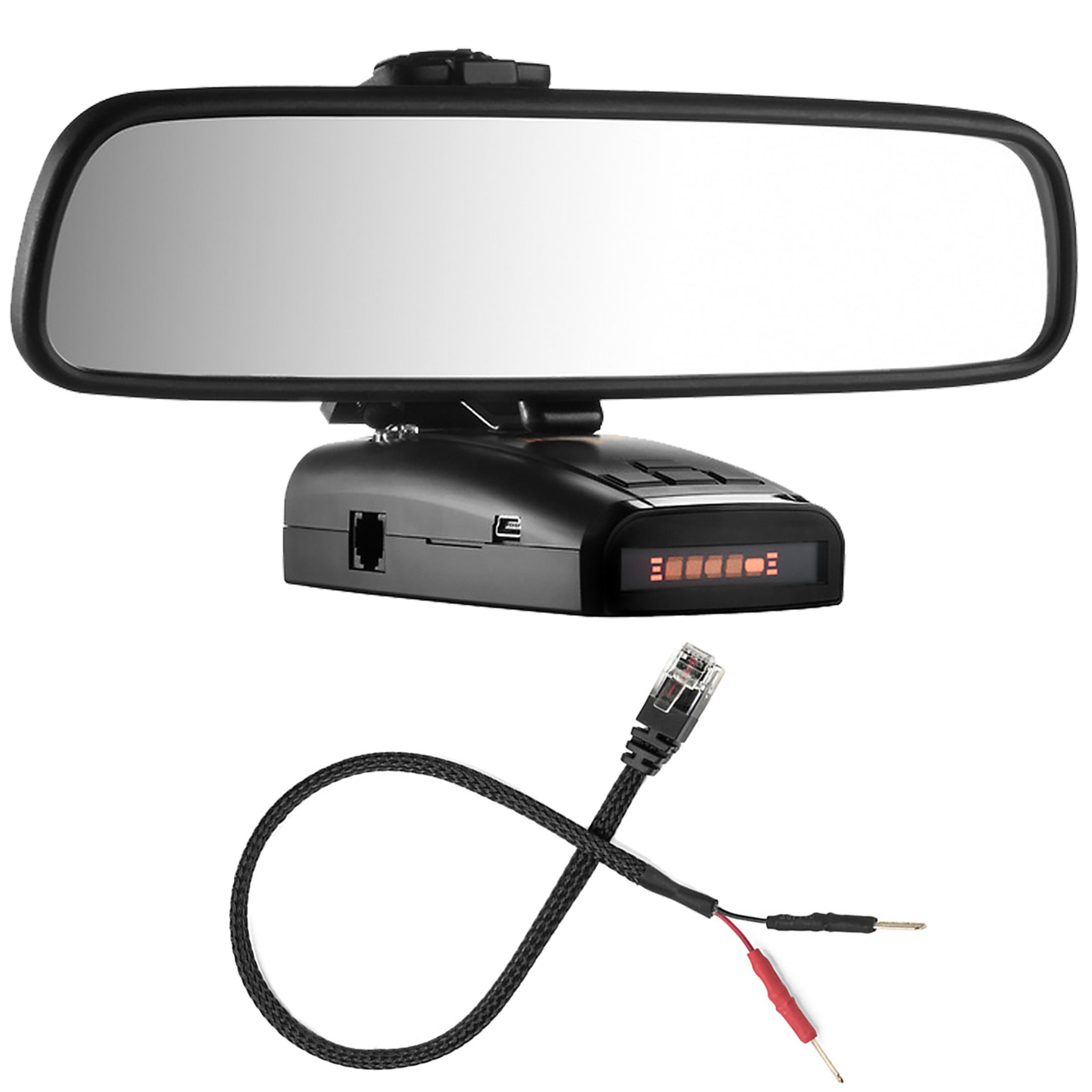 Radar Mount Mirror Mount + Mirror Wire for Radenso Radar Detectors ...