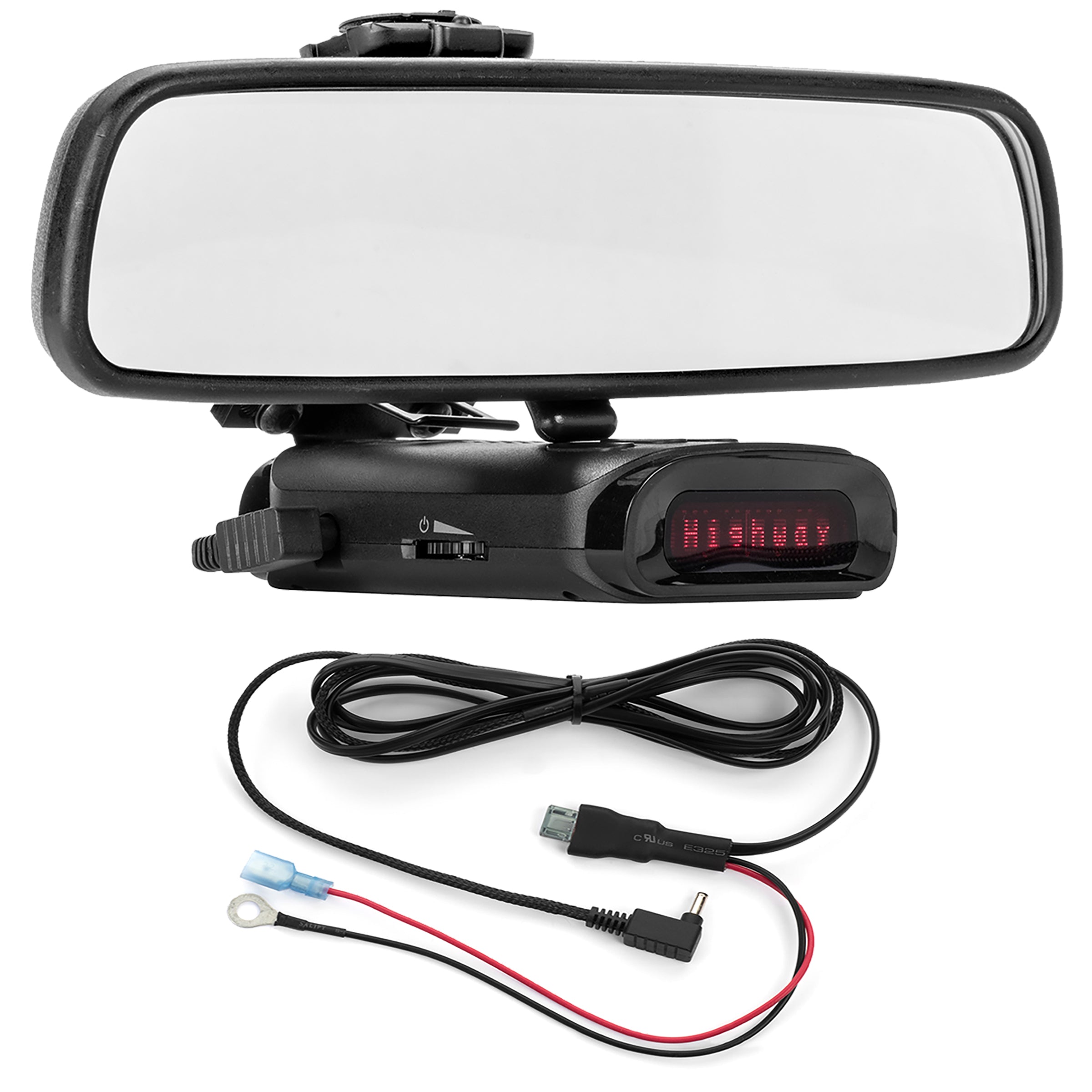 Radar Mount Mirror Mount + Direct Wire for K40 Portable Radar Detectors ...